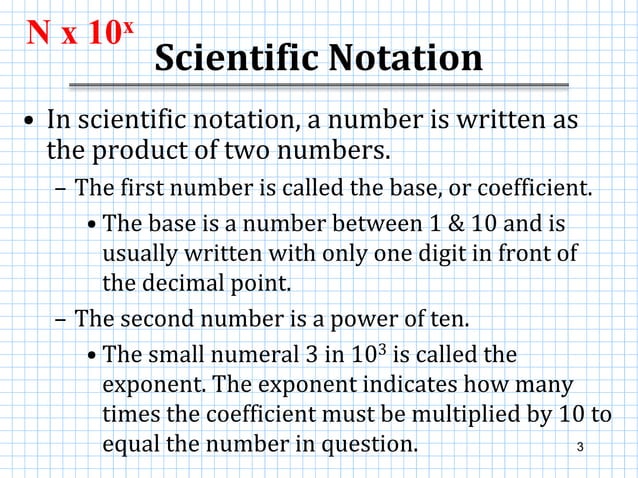 Scientific Notation | PPT