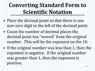 Scientific Notation | PPTX