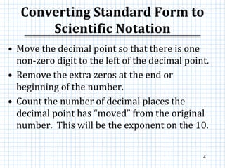 Scientific Notation | PPTX