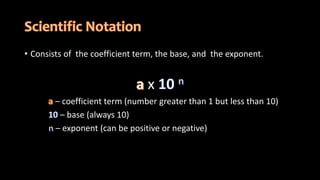 Scientific notation | PPTX