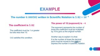 Scientific notation | PPT