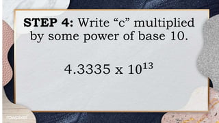 SCIENTIFIC NOTATION grade seven Math7.pptx
