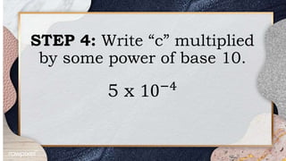 SCIENTIFIC NOTATION grade seven Math7.pptx