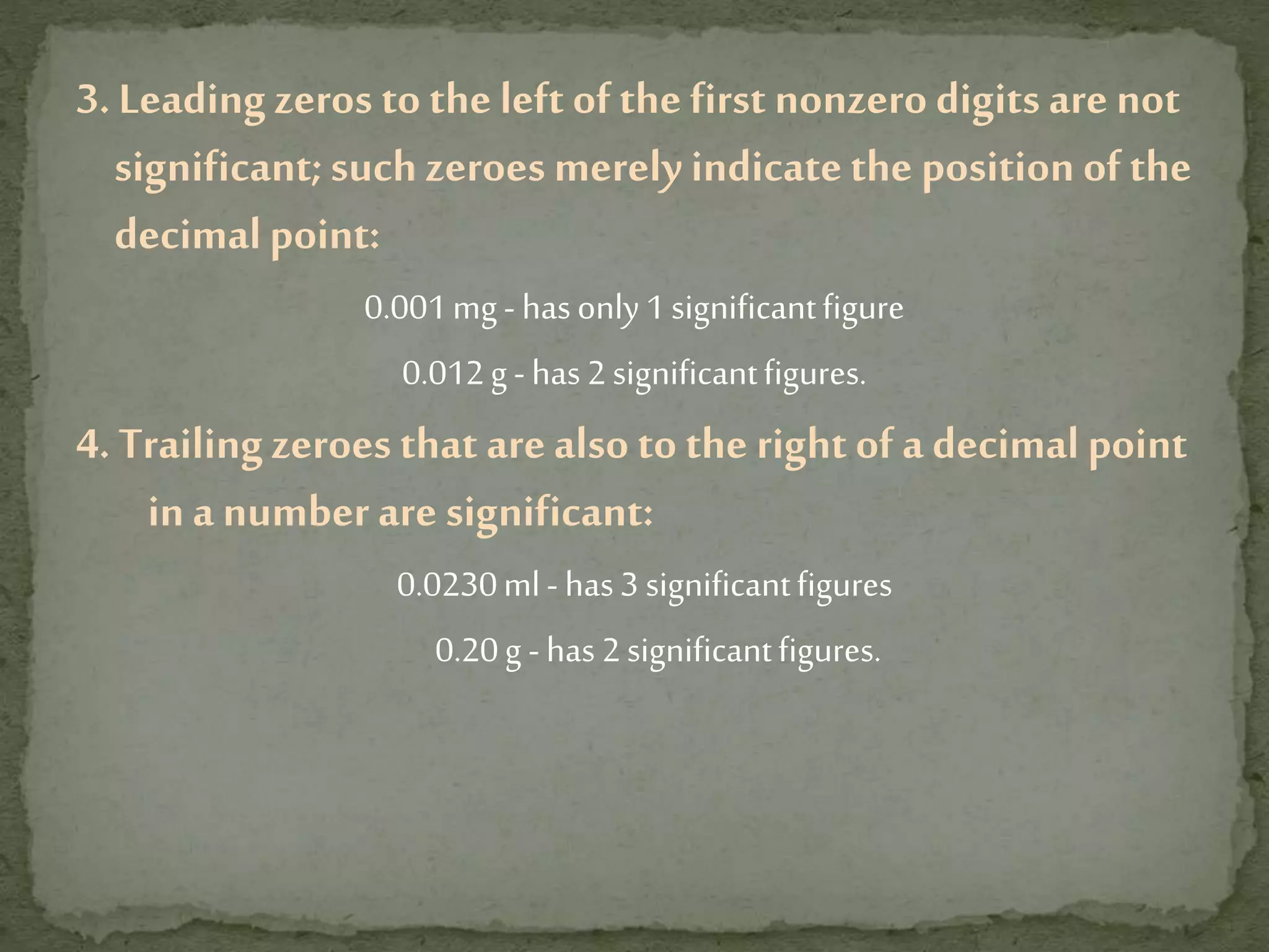 Scientific notation and significant figures | PPTX