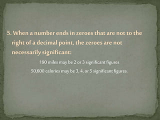 Scientific notation and significant figures | PPTX