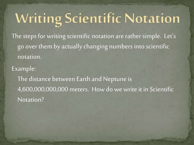 Scientific notation and significant figures | PPTX | Physics | Science