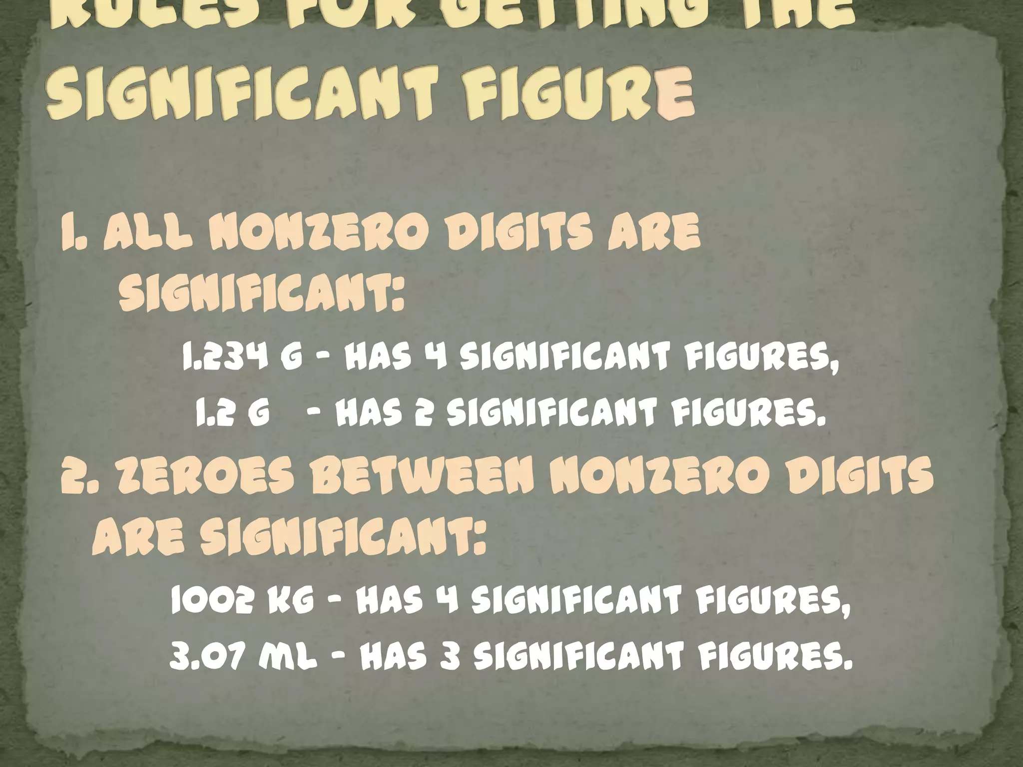 Scientific notation and significant figures | PPTX