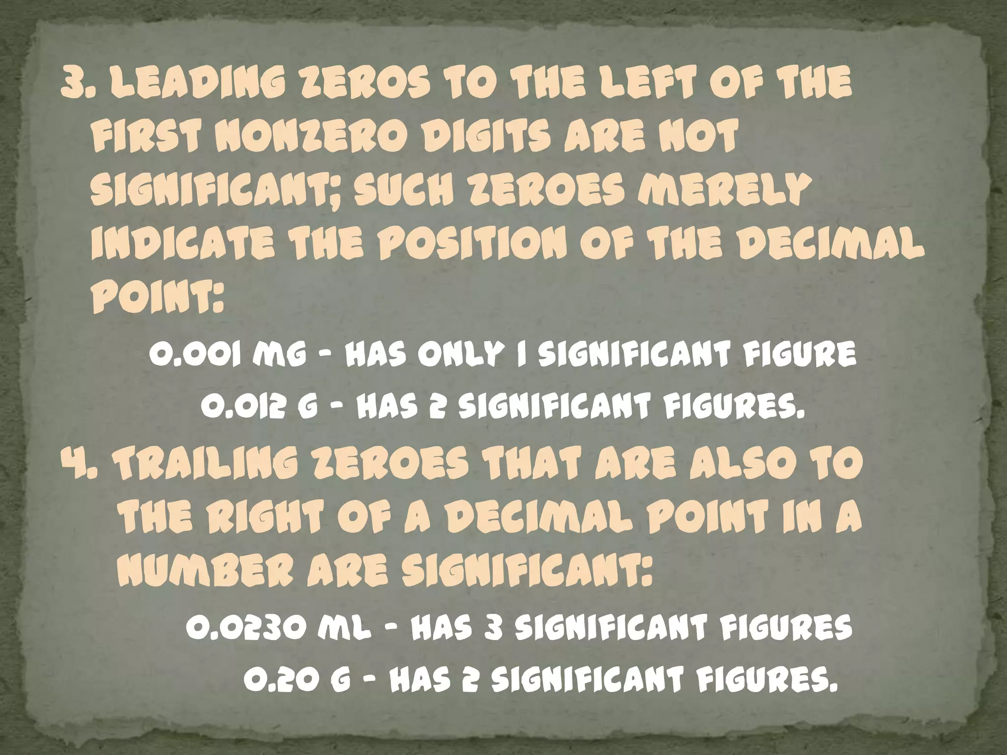 Scientific notation and significant figures | PPTX