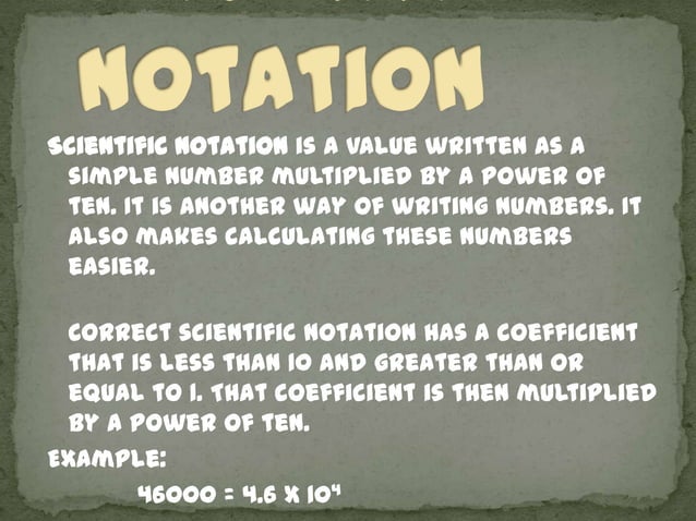 Scientific notation and significant figures | PPTX | Physics | Science