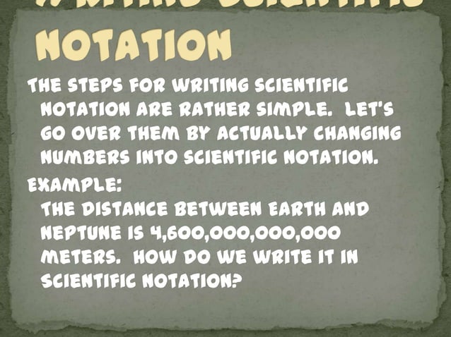 Scientific notation and significant figures | PPTX | Physics | Science