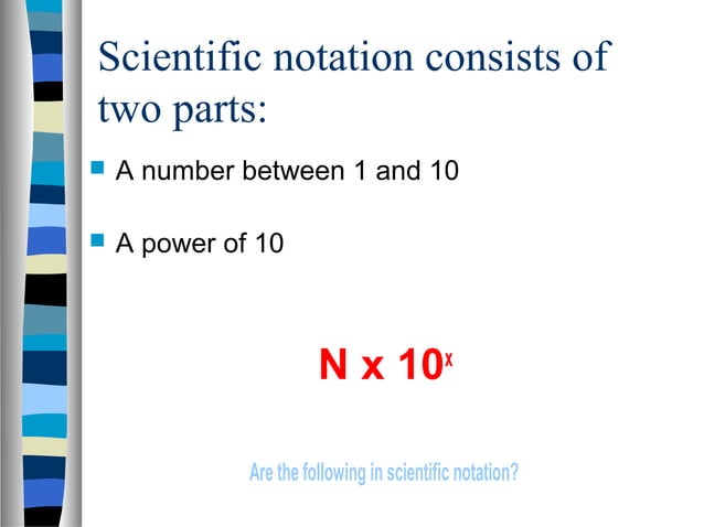 Scientific notation power point | PPT