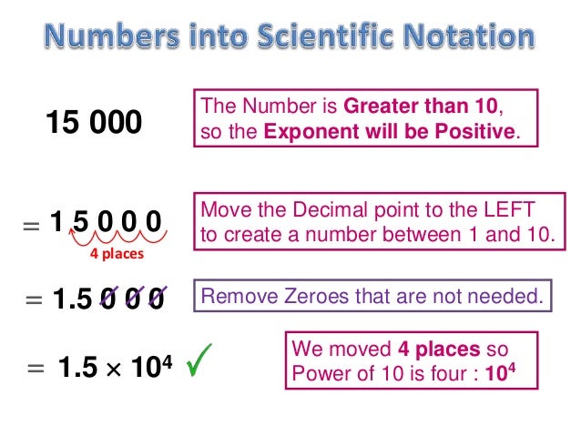 Scientific Notation
