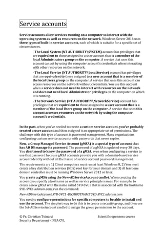 Scientific openness windows security 1819 | PDF