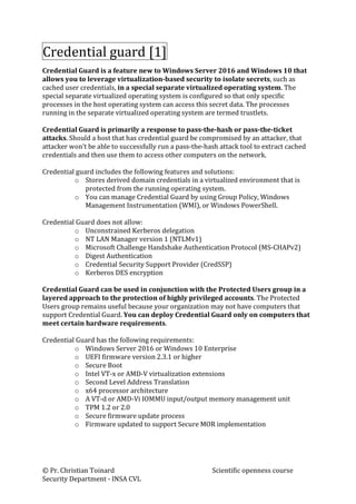 Scientific openness windows security 1819 | PDF
