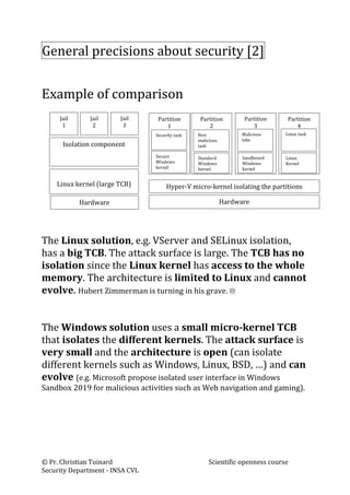 Scientific openness windows security 1819 | PDF