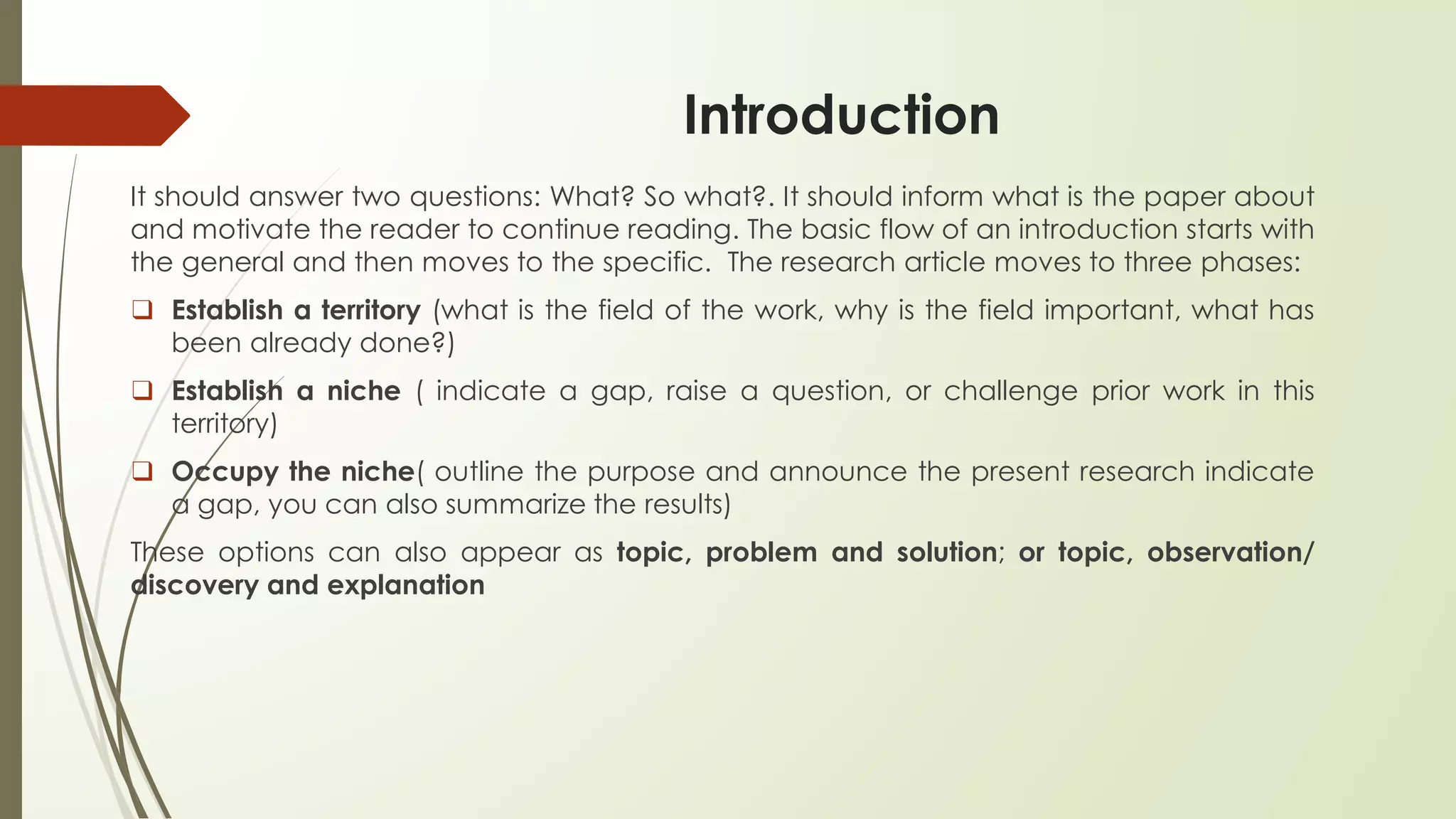 Scientific paper introduction-method-results | PDF