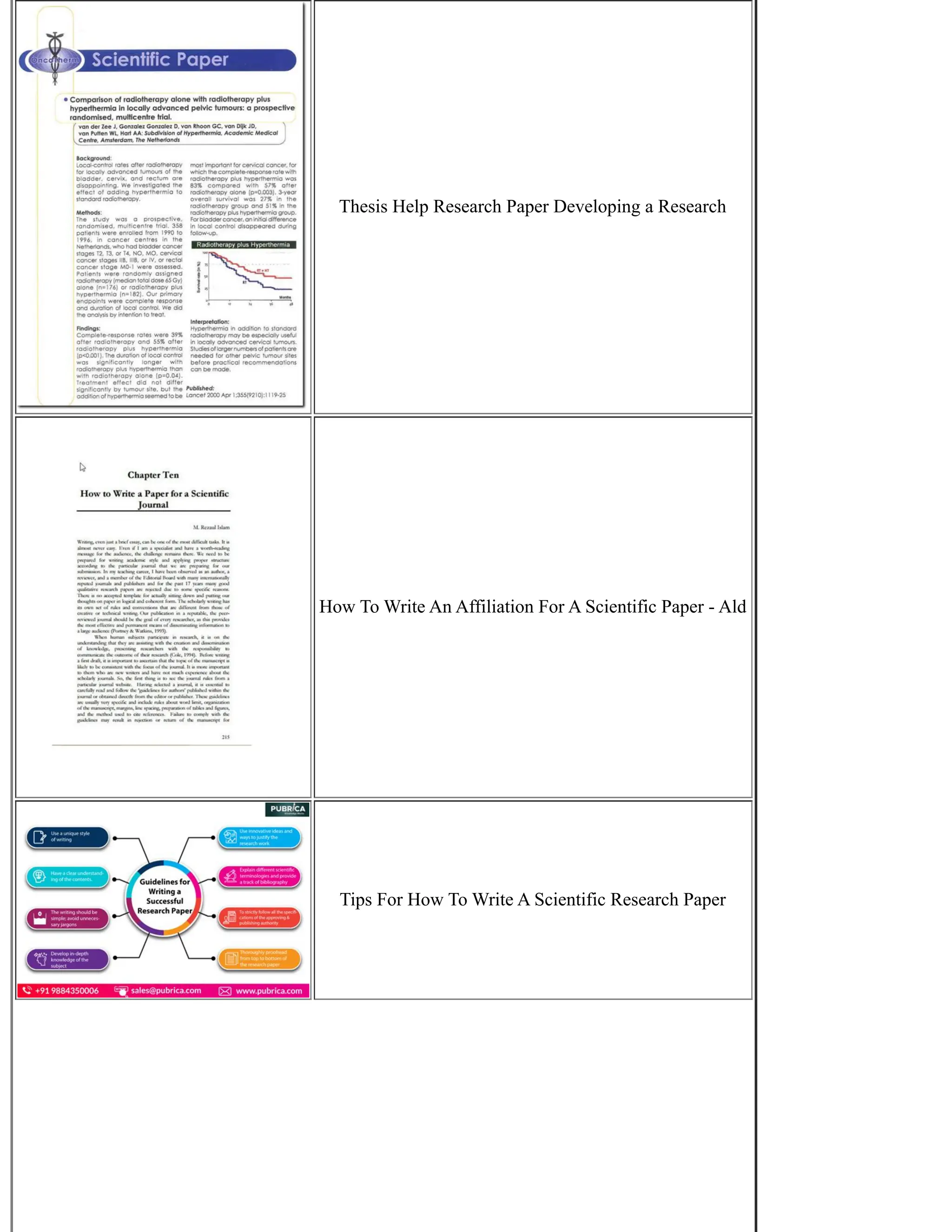 Scientific Paper Writing | PDF