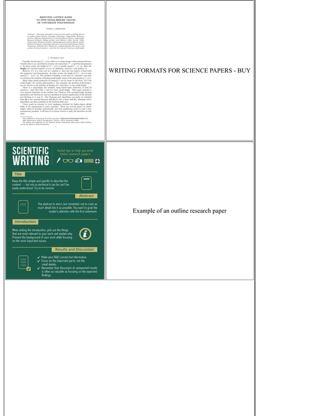 Scientific Paper Writing | PDF