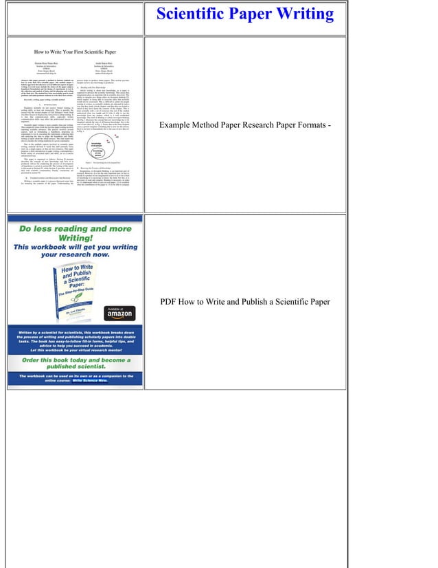 Scientific Paper Writing | PDF