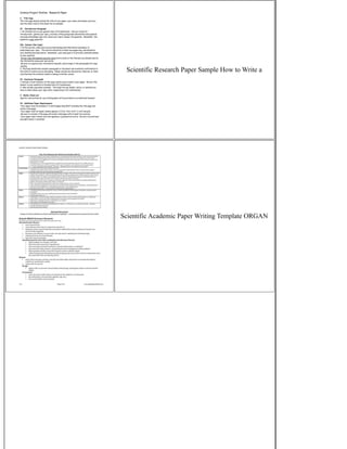 Scientific Paper Writing | PDF