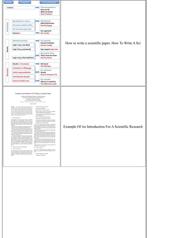 Scientific Paper Writing | PDF