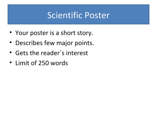 Scientific poster | ODP