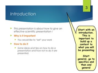 Effective Scientific Research Presentation Skills | PPT