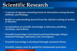 Scientific principles | PPT | Science