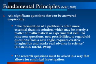 Scientific principles | PPT | Science
