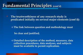 Scientific principles | PPT | Science