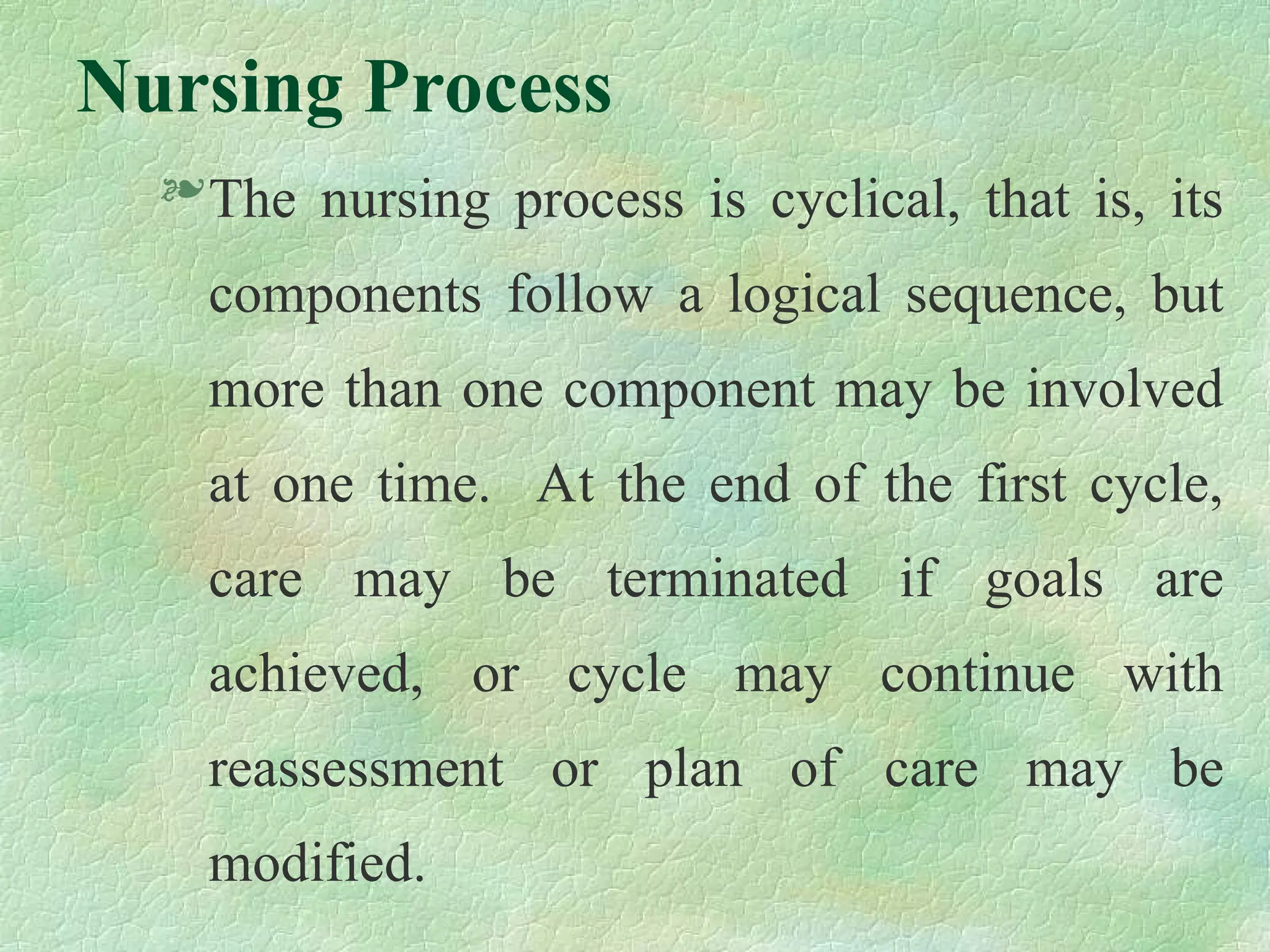 Scientific Process for Diagnosis by Staff Nurses | PPT