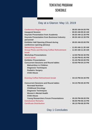 Scientific program | PDF