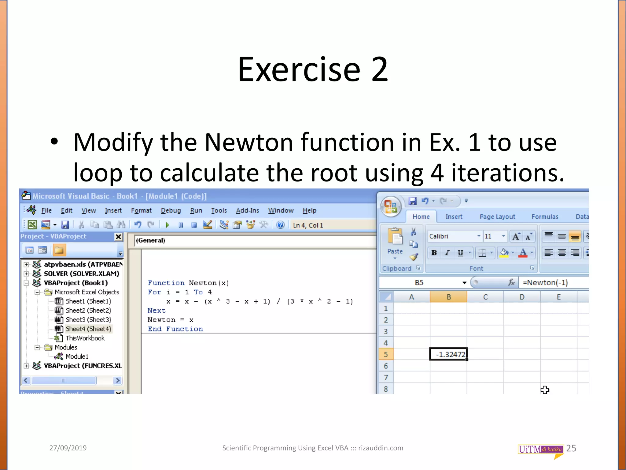 Scientific Programming Using Excel Vba For Beginners Pdf Programming Languages Computing