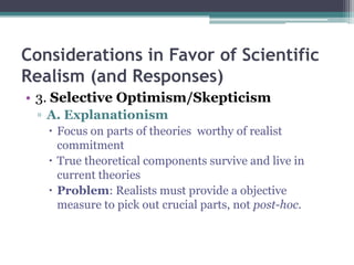 Scientific Realism | PPTX