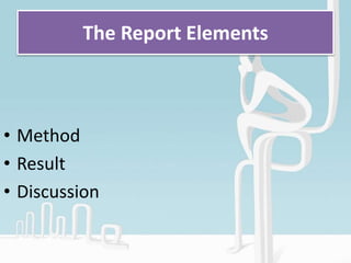 Scientific report writing | PPTX