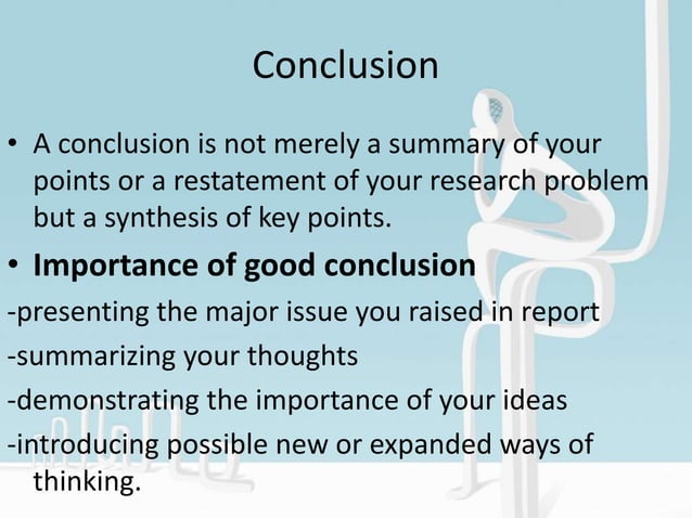 Scientific report writing