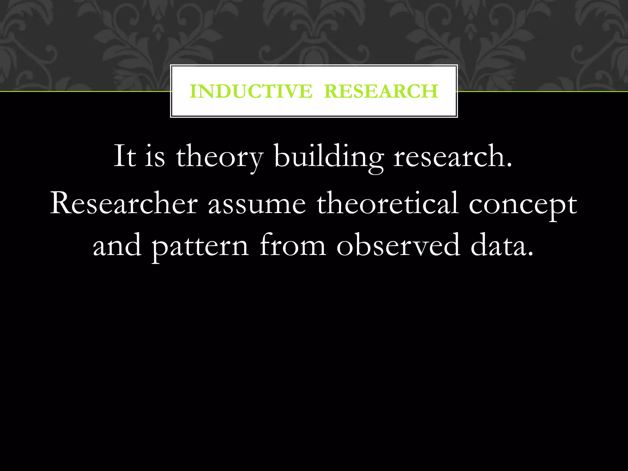 Scientific Research and its Types | PPTX