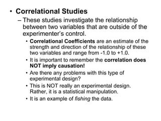 Scientific research in psychology | PDF