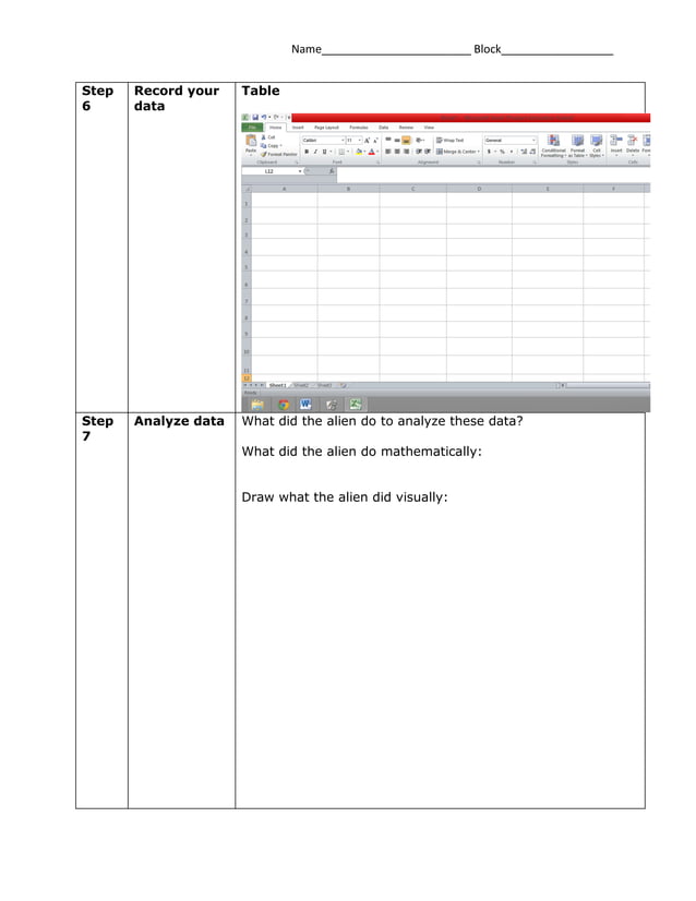 Scientific research method graphic organizers | PDF