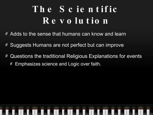 Scientific Revolution | PPT | Physics | Science