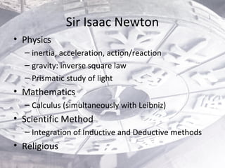 Scientific Revolution | PPT