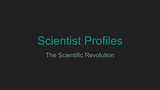 Scientific Profiles | PPTX