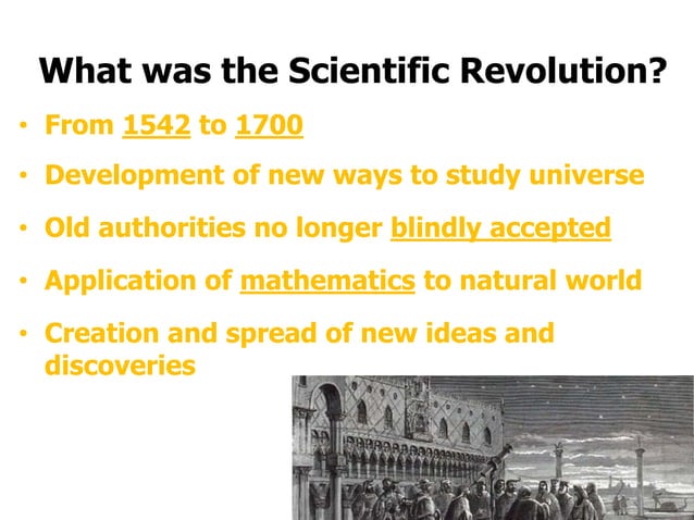 Scientific revolution | PPT