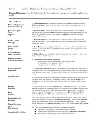 Scientific revolution and age of reason | PDF | Physics | Science