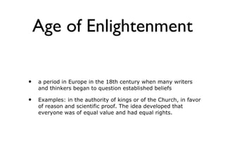 Scientific revolution day 2 | PPT