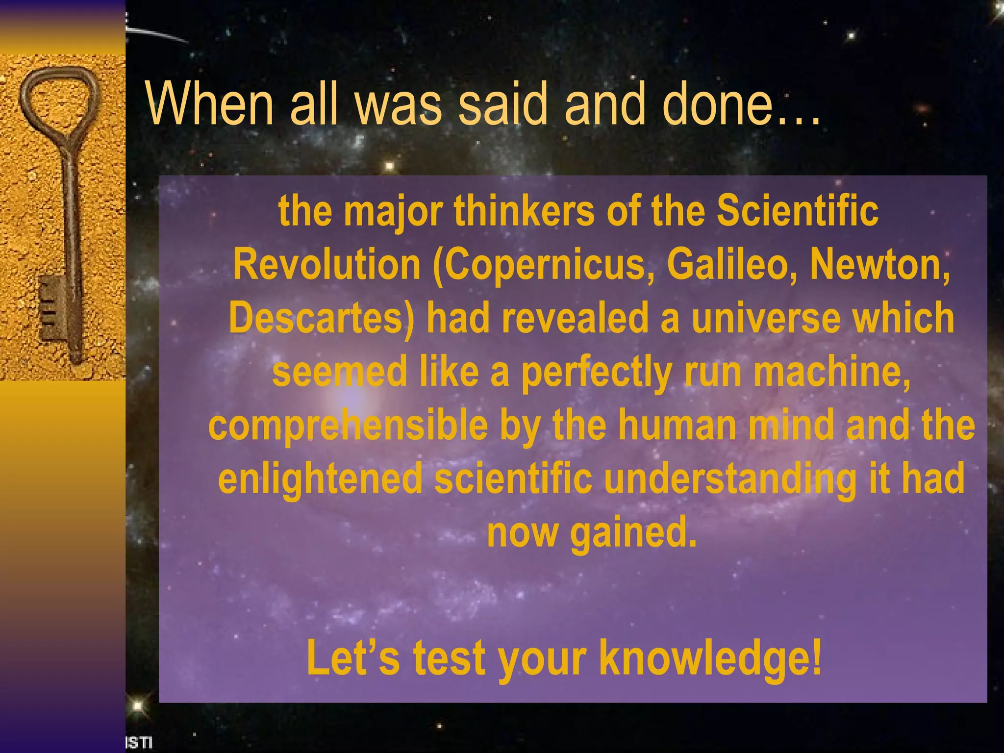 Scientific revolution lesson ppt | PPT
