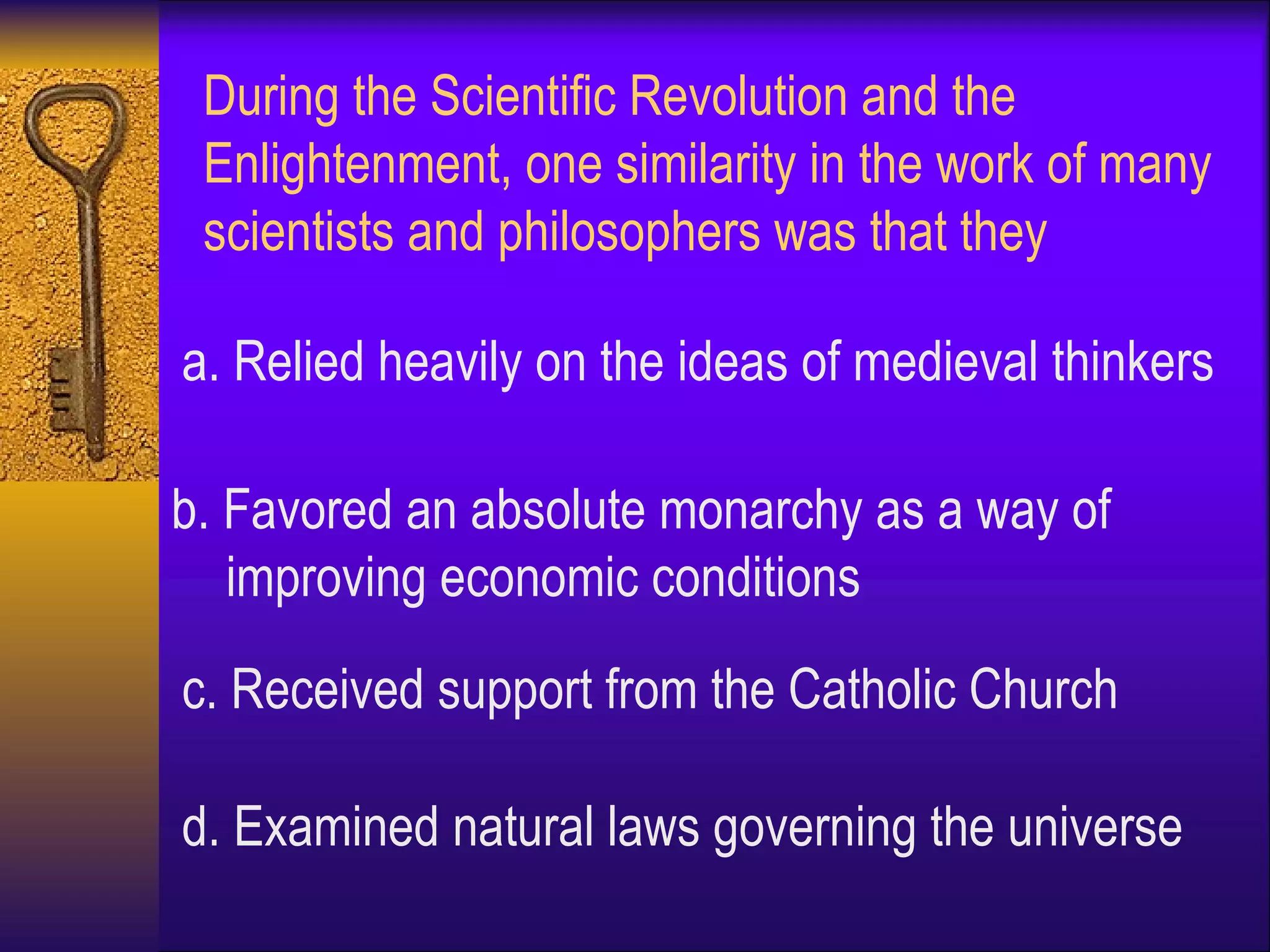 Scientific revolution lesson ppt | PPT