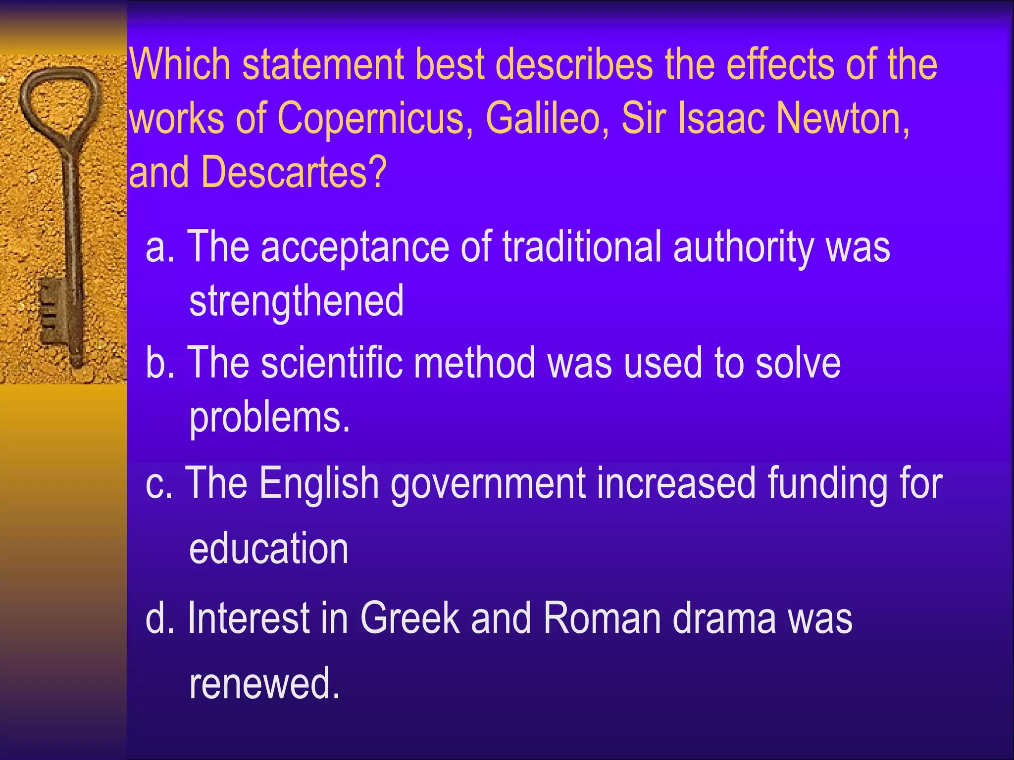 Scientific revolution lesson ppt | PPT