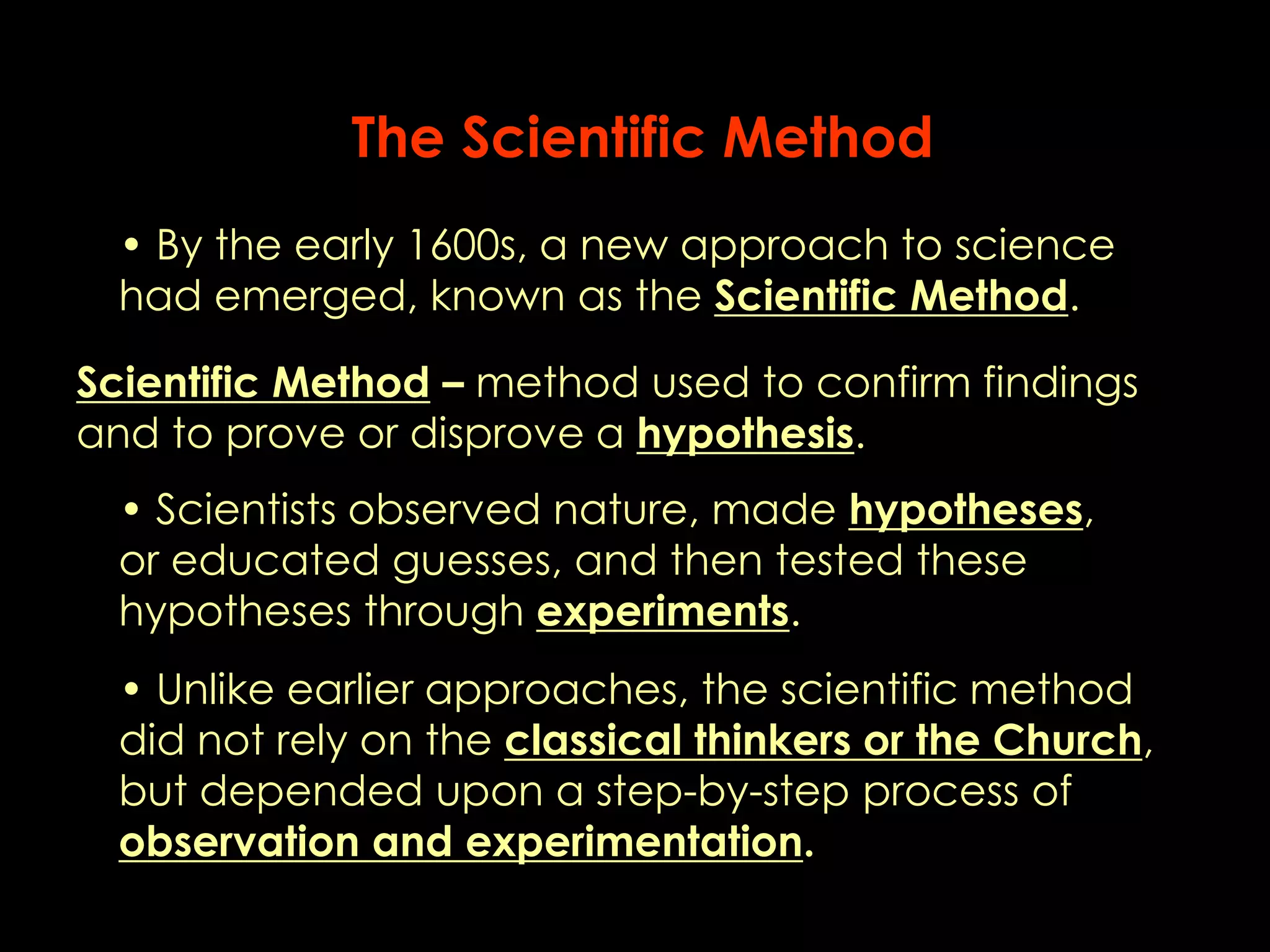 Scientific Revolution Notes | PPTX