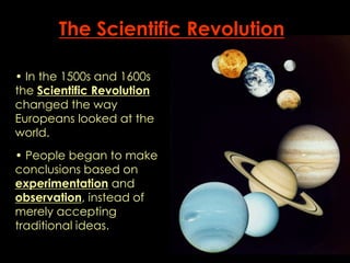 Scientific Revolution Notes | PPTX